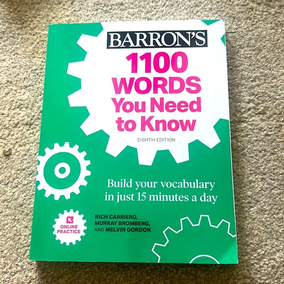 Other | 110 Words You Need To Know Eight Edition Workbook | Poshmark
